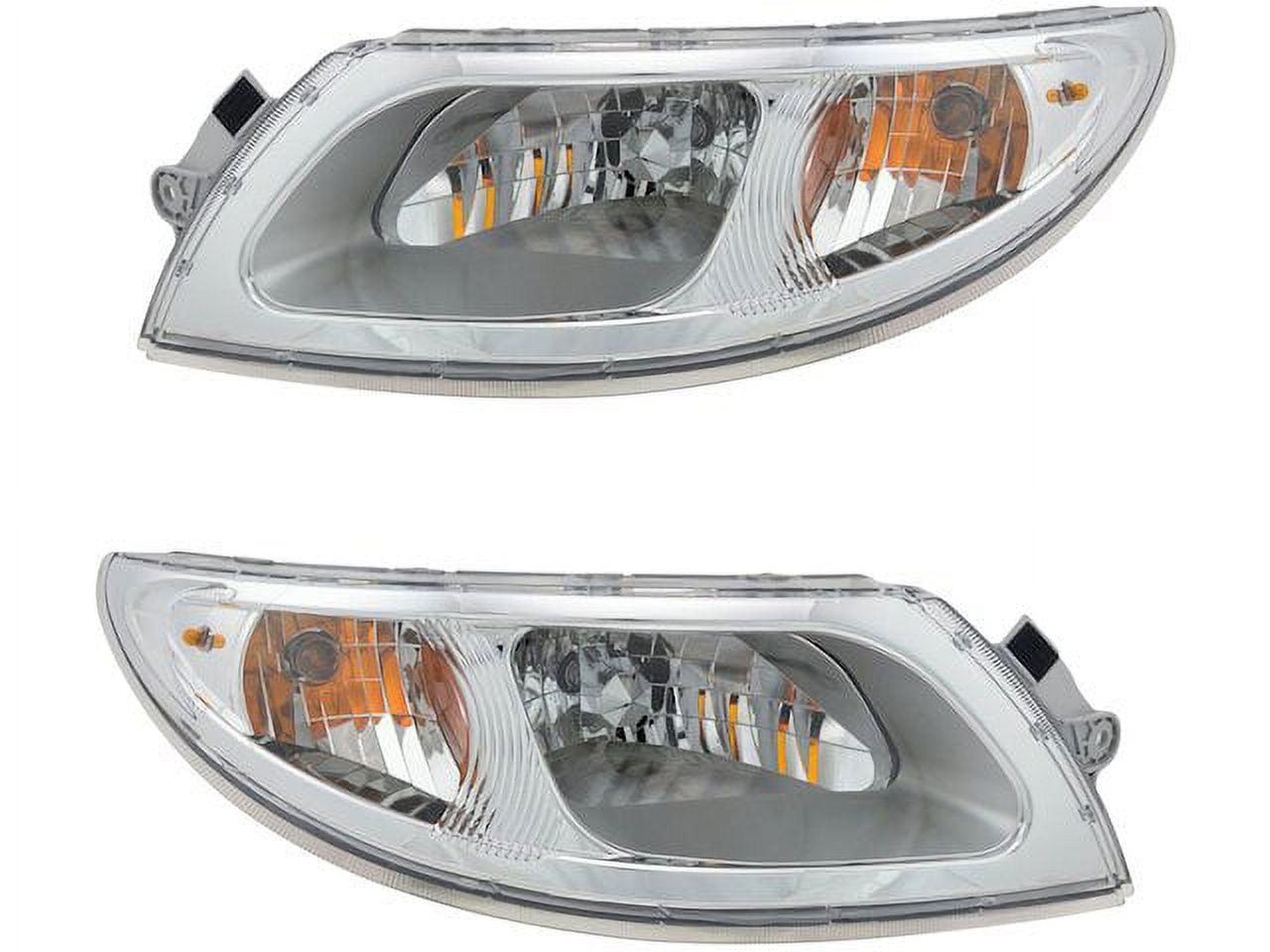 Headlight Assembly Set 2 Piece - Compatible with 2002 - 2016 ...
