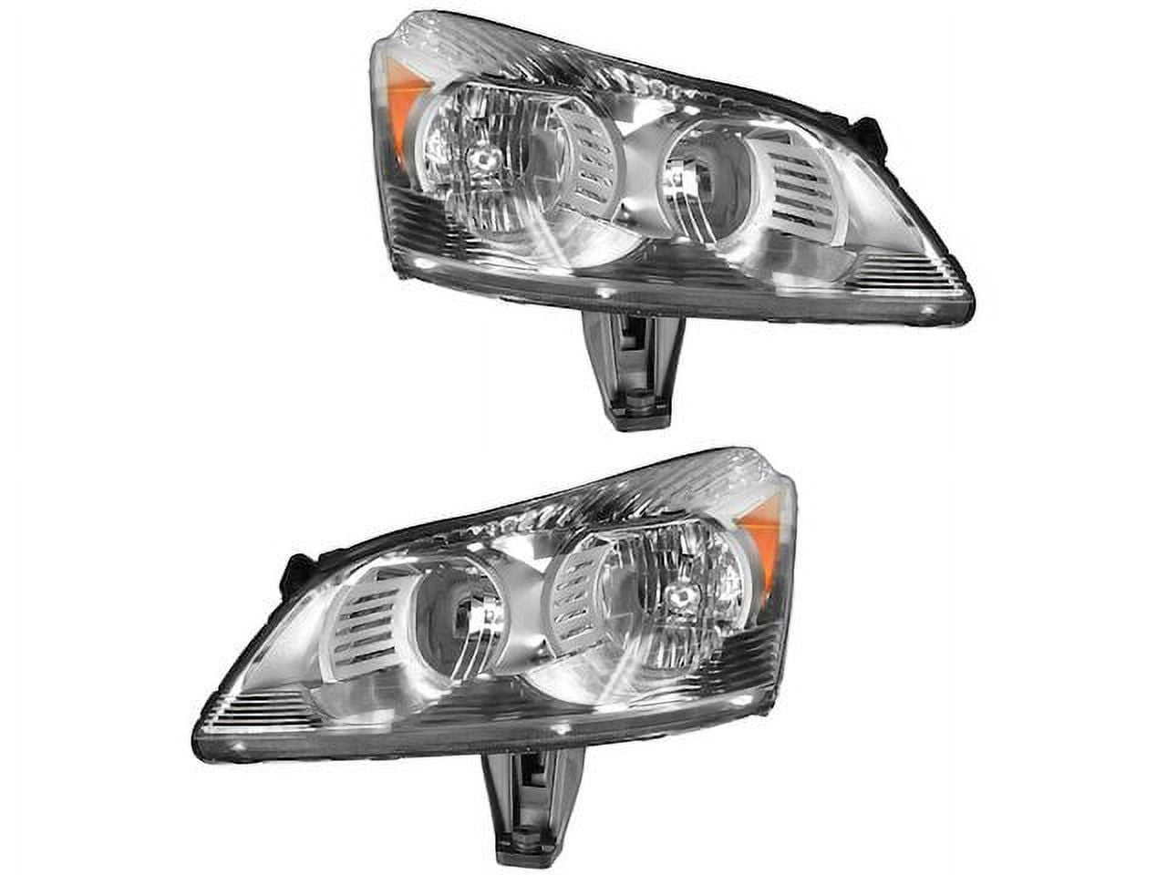 Headlight Assembly Set 2 Piece - Compatible with 2009 - 2012 Chevy ...