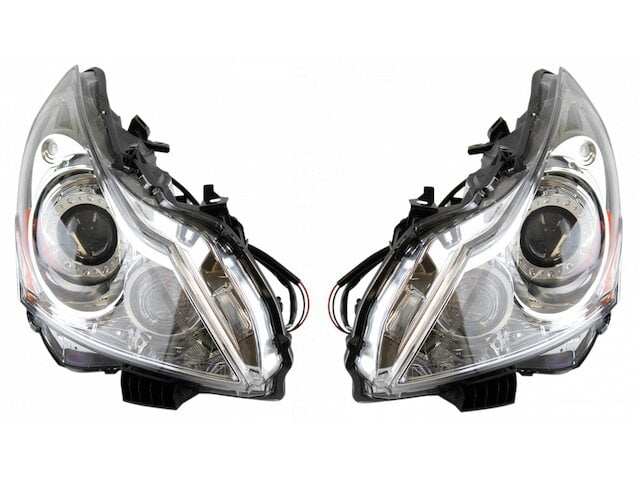 Headlight Assembly Set 2 Piece - Compatible with 2010 - 2013 INFINITI ...