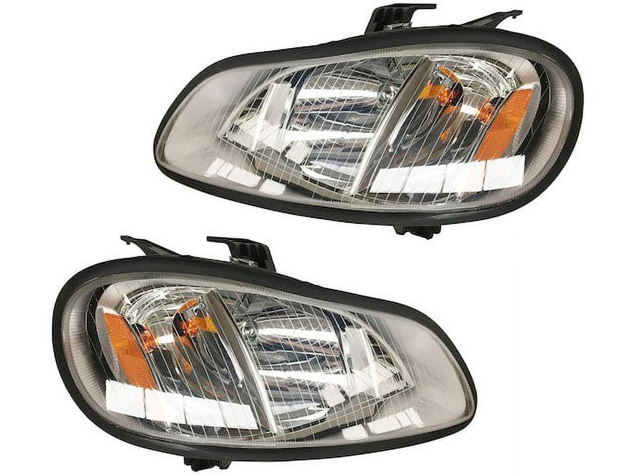 Headlight Assembly Set - Compatible with 2003 - 2018 Freightliner M2 ...