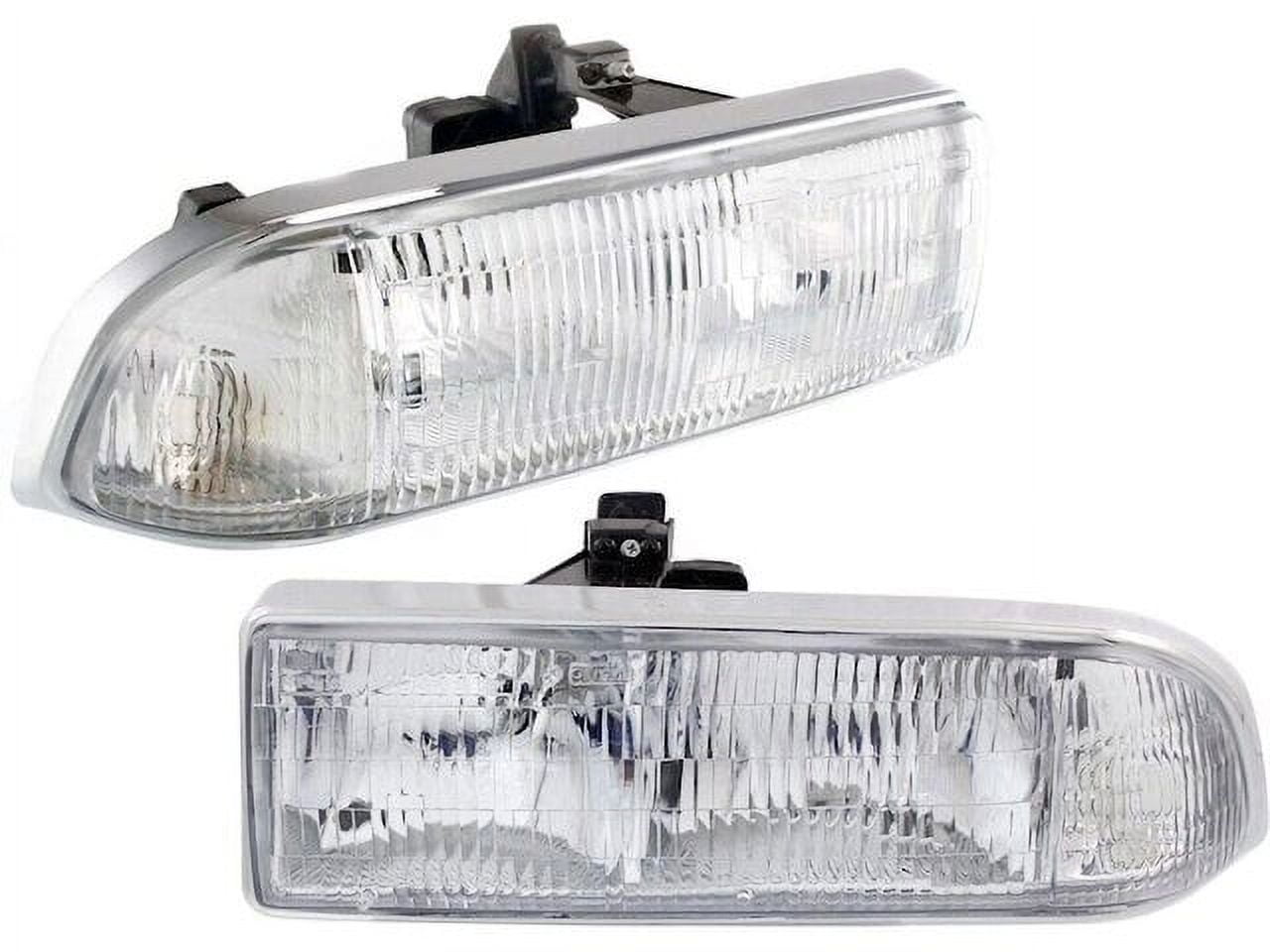 Headlight Assembly Set of 2 - Compatible with 1998 - 2004 Chevy S10 ...
