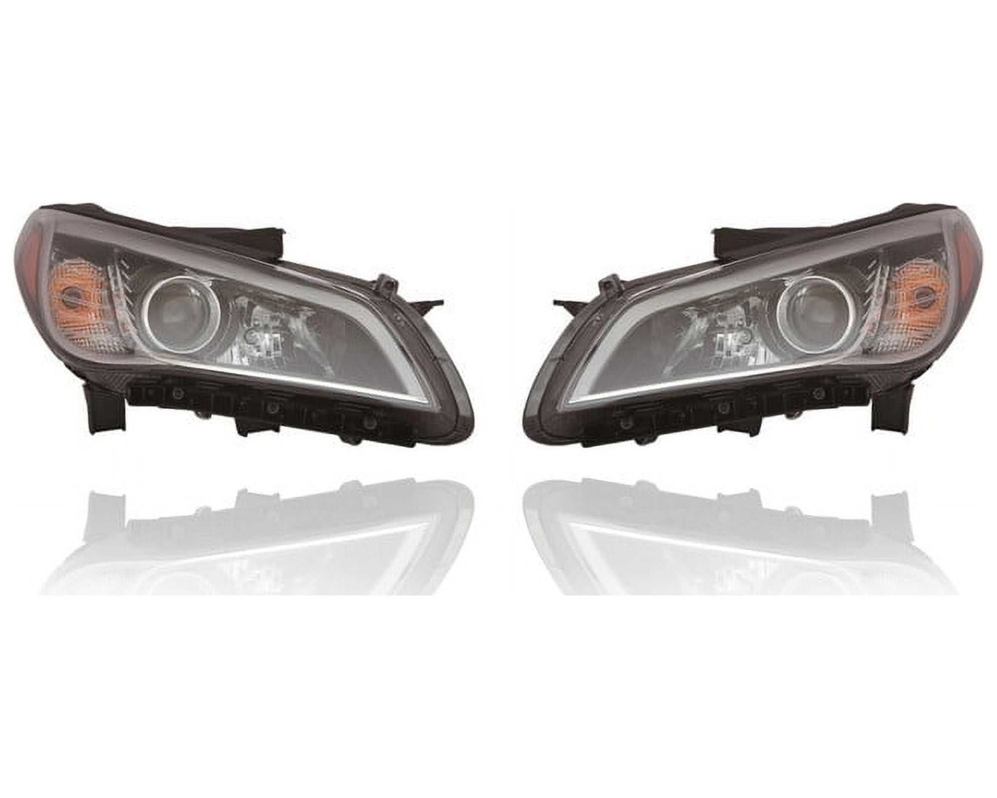 Headlight Assembly - TYC Compatible/Replacement for '15-17 Hyundai ...
