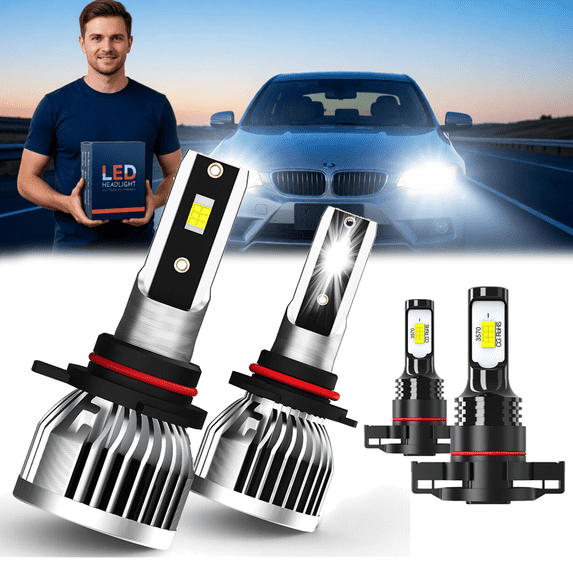 Headlight Bulb For 1998-2002 Lincoln Navigator,9012 High Low Beam,5202 ...