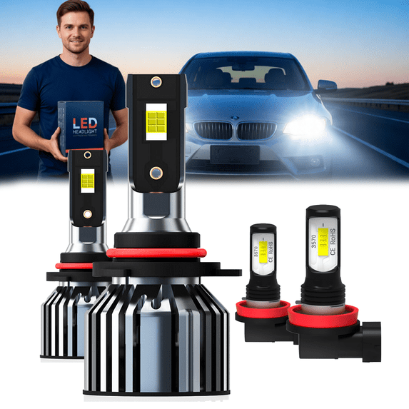 Headlight Bulb For 2013-2015 Chrysler 200,9012 High Low Beam,H11 Fog ...