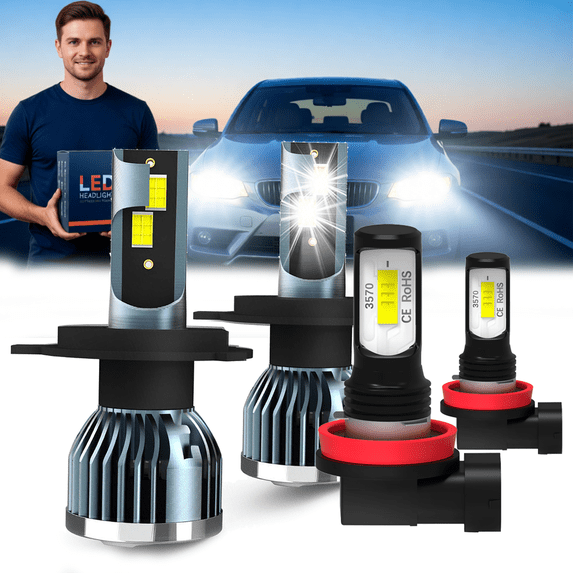 Headlight Bulb For 2019 Nissan Maxima,9003/H4 High Low Beam,H11 Fog ...