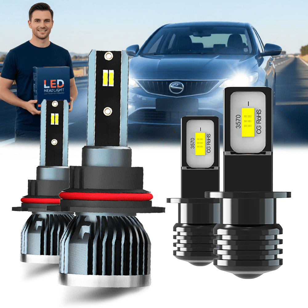 Headlight Bulbs For 1997-1998 INFINITI QX4,9007 High Low Beam,H3 Fog ...