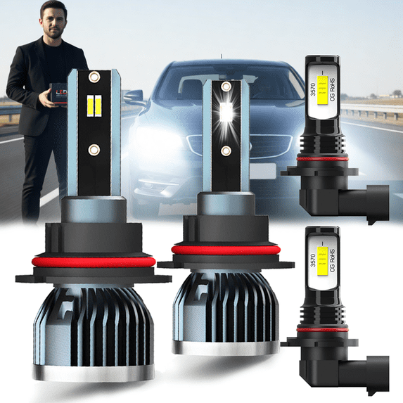 Headlight Bulbs For 2002-2006 Mercury Mountaineer,9007 High Low Beam ...