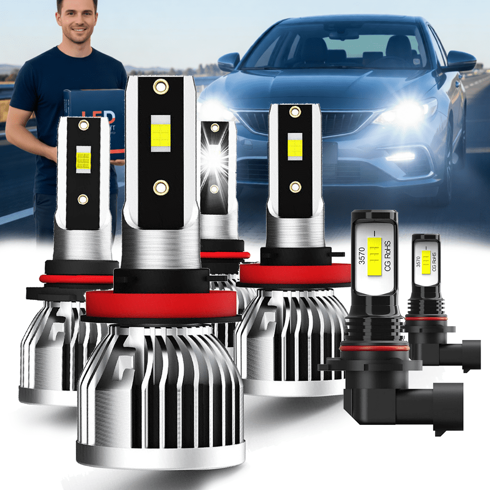 Headlight Bulbs For 2008-2011 Toyota Land Cruiser,9005 High Beam，H11 ...