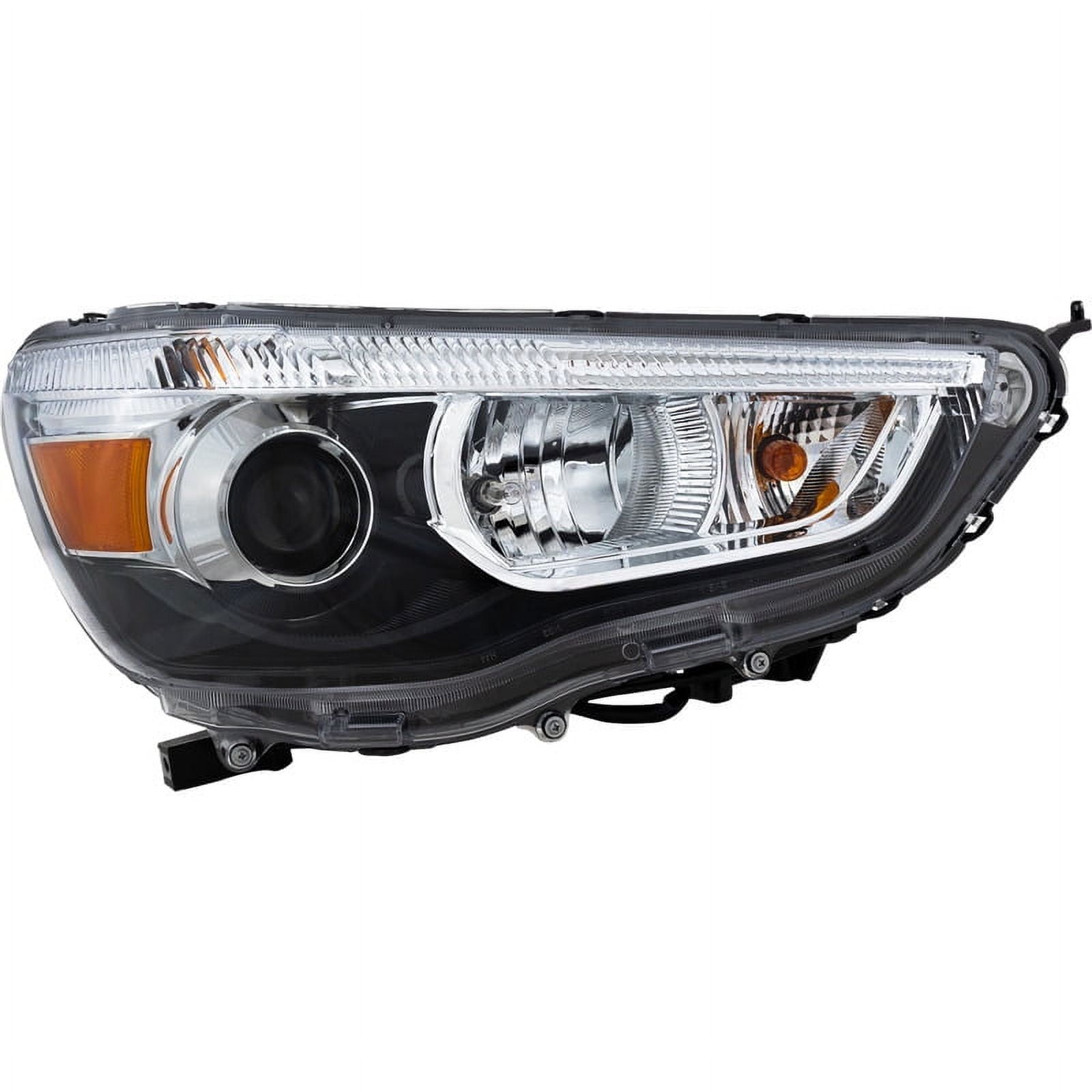 Headlight Clear Lens Passenger Side For 2011-2019 Mitsubishi Outlander ...