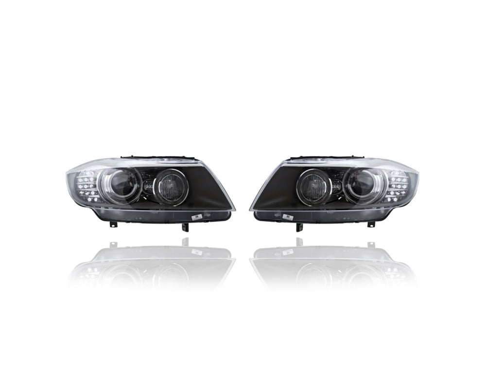 Headlight - Compatible/Replacement for '09-11 BMW 3-Series Sedan ...