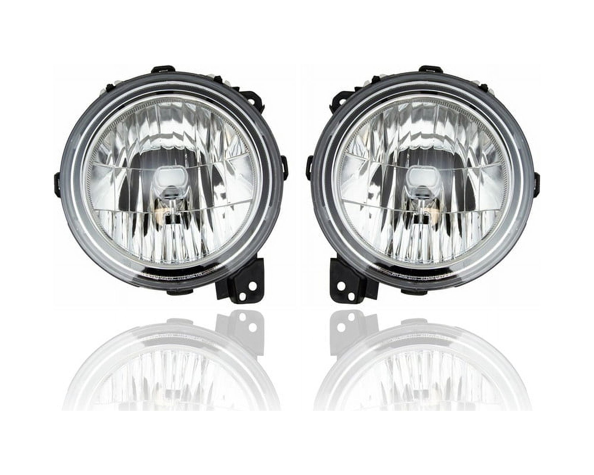 Headlight - Compatible/Replacement for '18-21 Jeep Wrangler JL, 20-21 ...