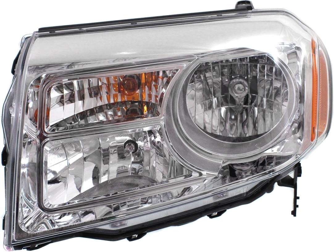 Headlight Compatible With 2012-2015 Honda Pilot Left Driver Halogen ...
