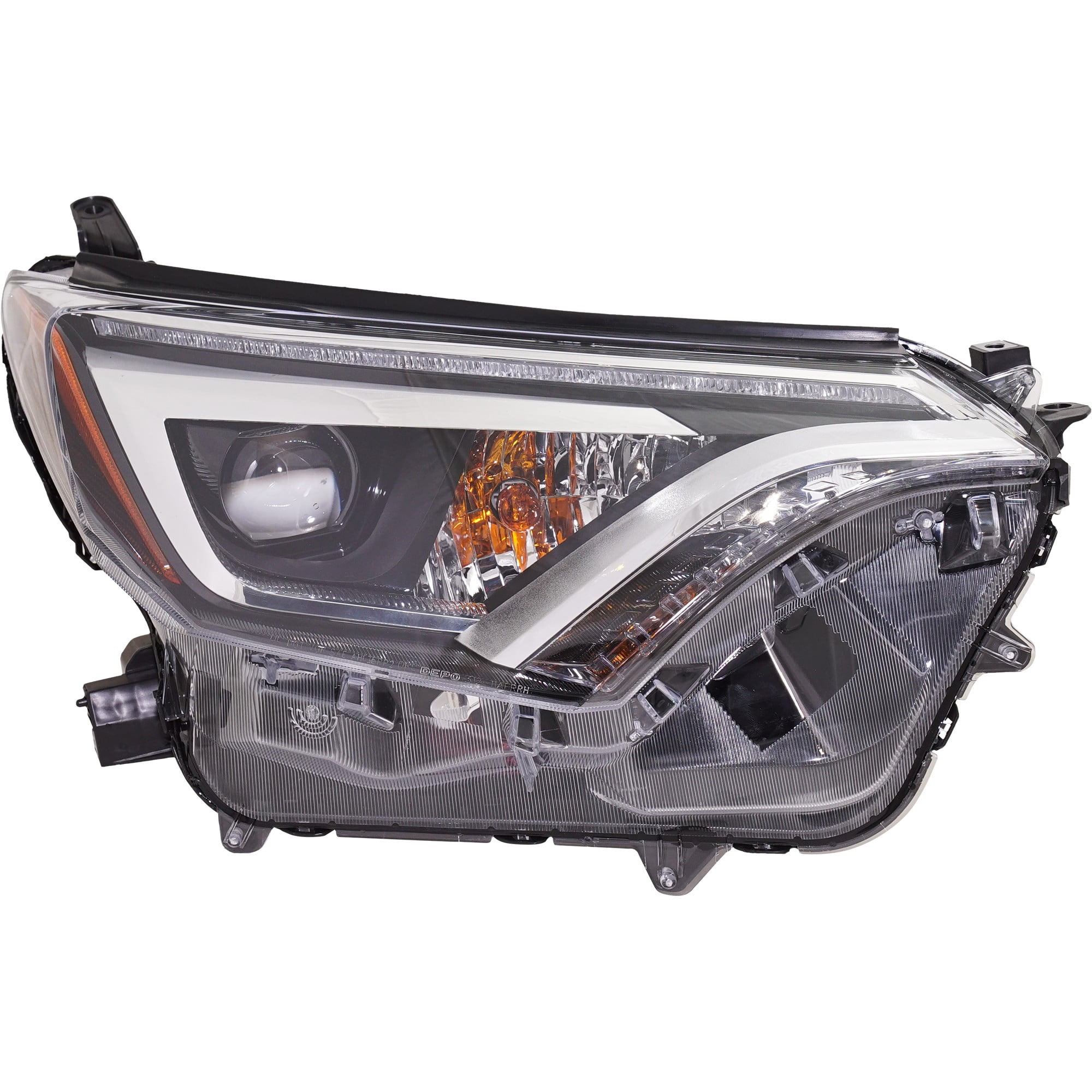 Headlight Compatible with 2016-2018 Toyota RAV4 Right Passenger LED ...