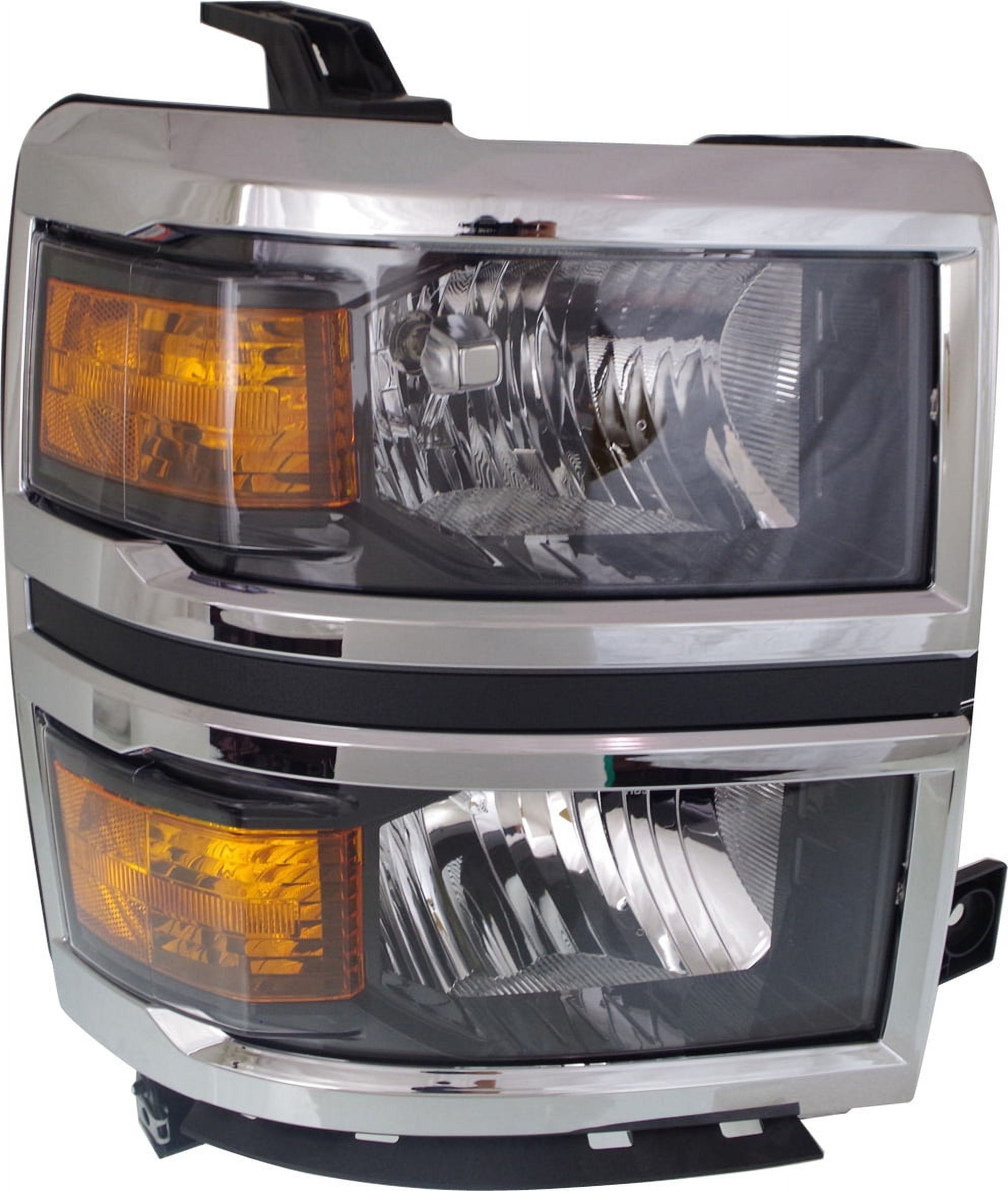 Headlight Compatible with CHEVROLET SILVERADO 1500 2014-2015 RH ...