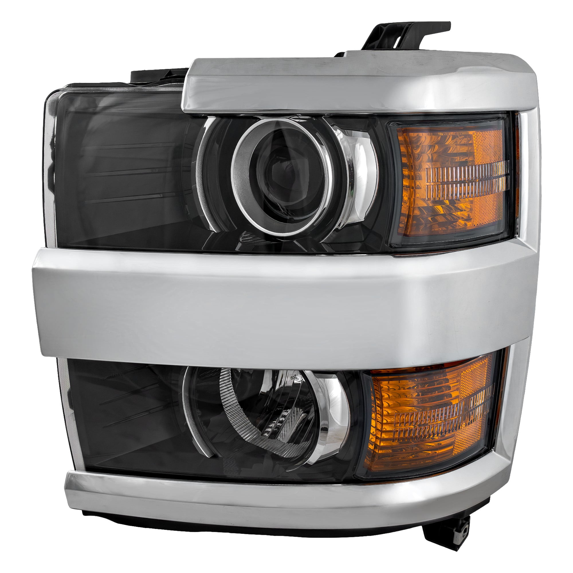 Headlight Compatible with CHEVROLET SILVERADO 2500 HD/3500 HD 2015-2017 ...