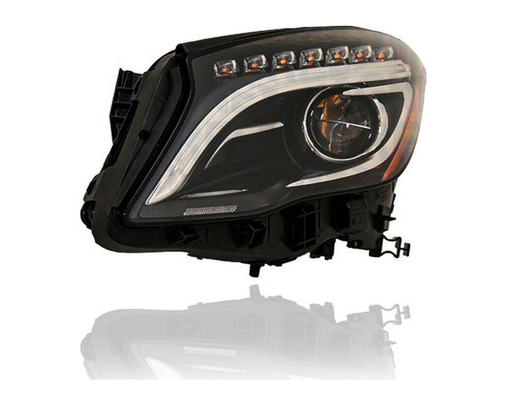 Headlight - DEPO Compatible/Replacement for '15-18 Mercedes-Benz GLA ...
