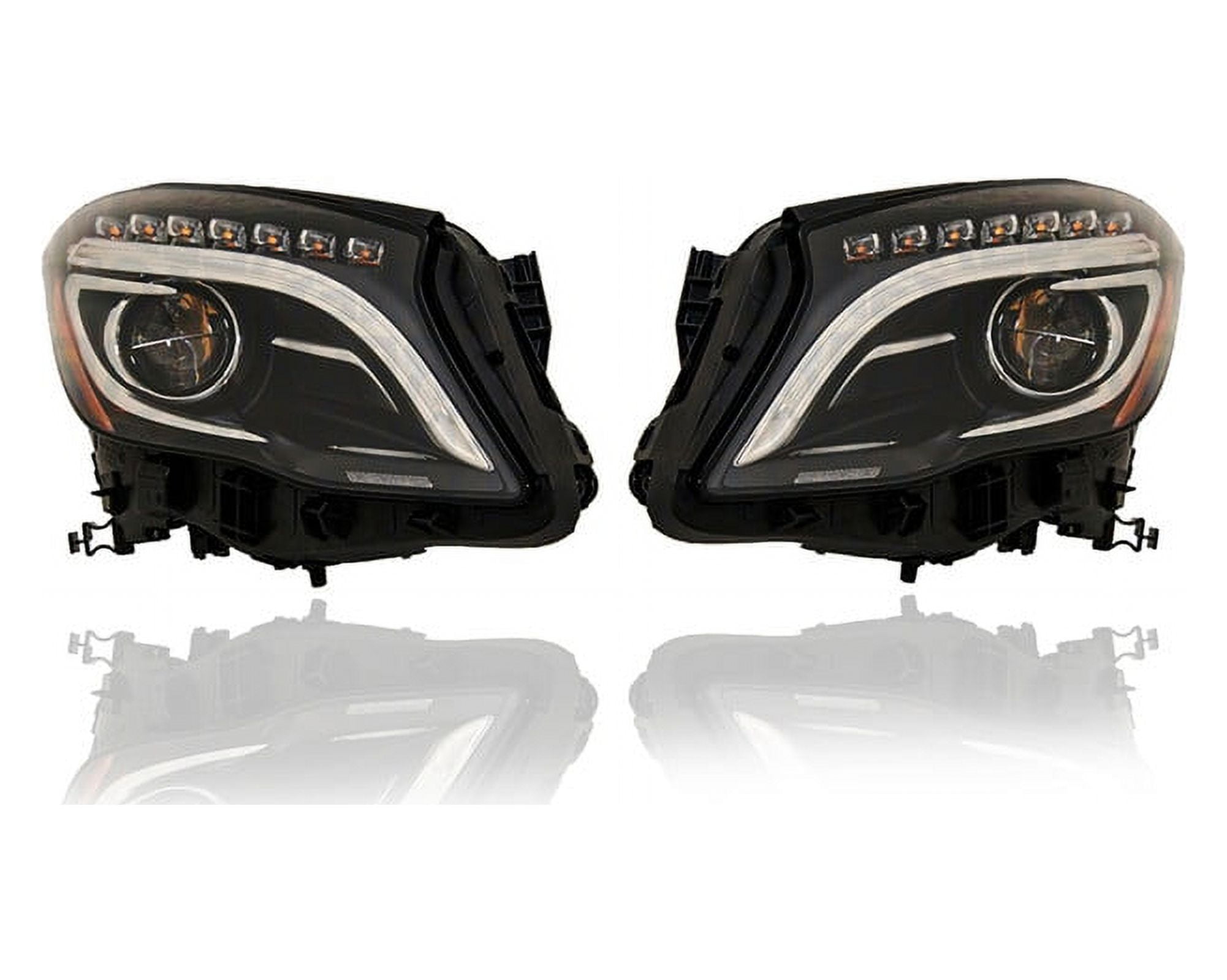 Headlight - DEPO Compatible/Replacement for '15-18 Mercedes-Benz GLA ...