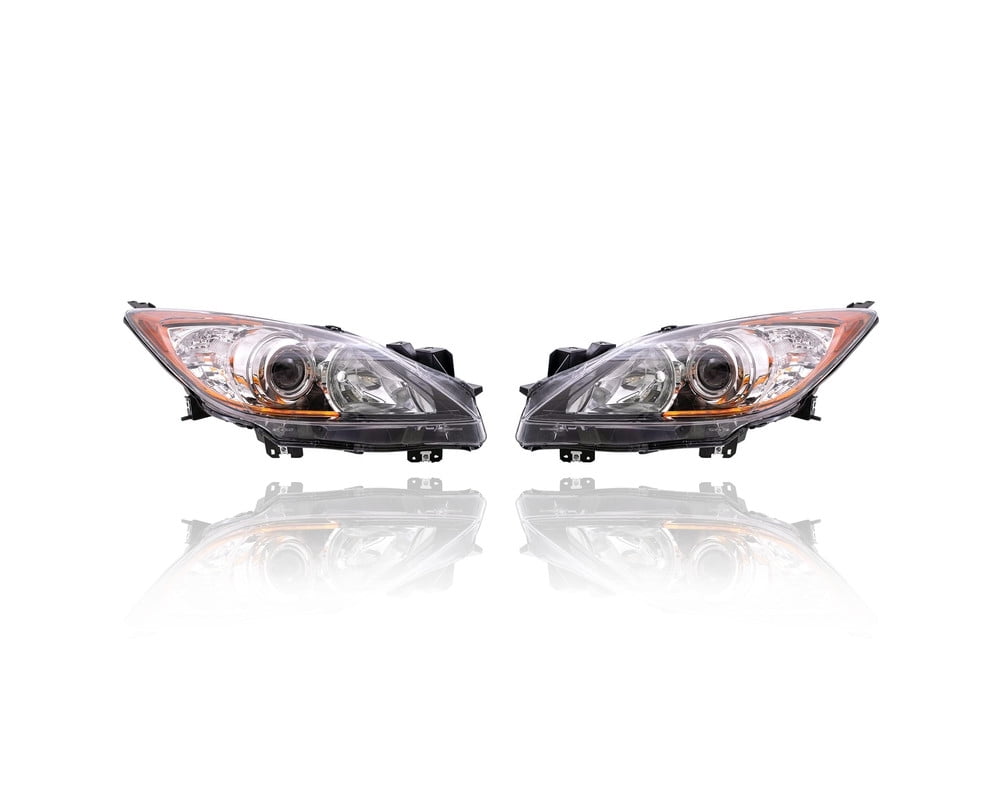Headlight - Eagle Eye Compatible/Replacement for '10-13 Mazda Mazda3 ...