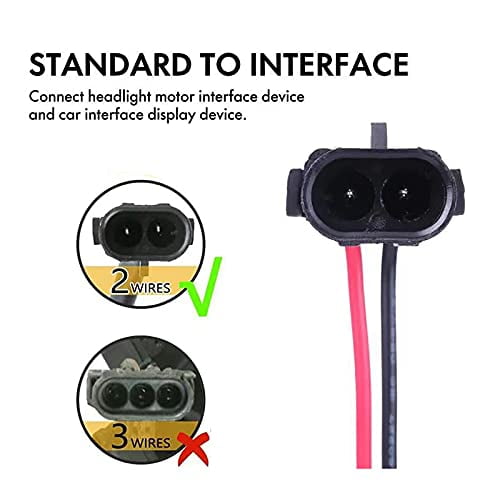 Headlight Headlamp Motor For Chevrolet Corvette 1988-1990 (2 Wires ...