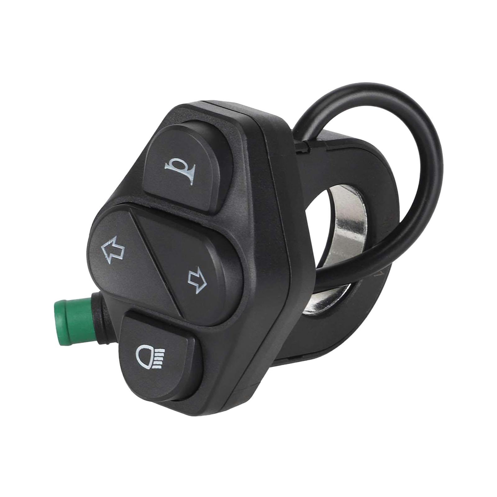 Headlight Horn Switch Electric Scooter Turn Signal Button Plastic ...