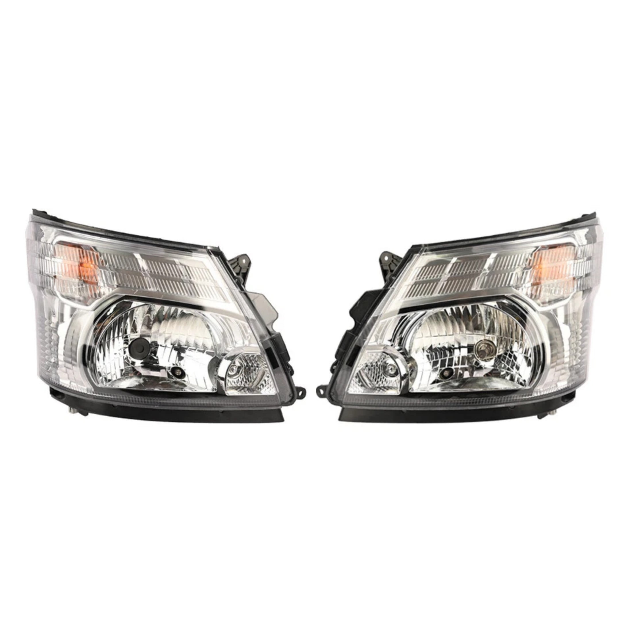 Polycarbonate Headlight Assembly LH+RH For 2012-2022 Hino 155 195 195h ...