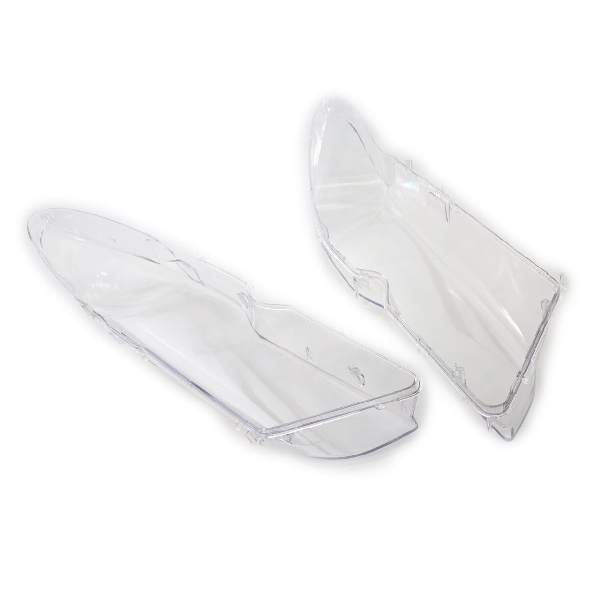 Headlight Lenses Plastic Covers Pair of Clear Headlight Lens Headlamp ...