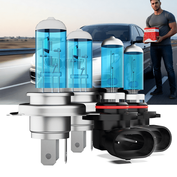 Headlight Light For Toyota Sequoia 2001-2007,Direct Plug and Play,9003 ...