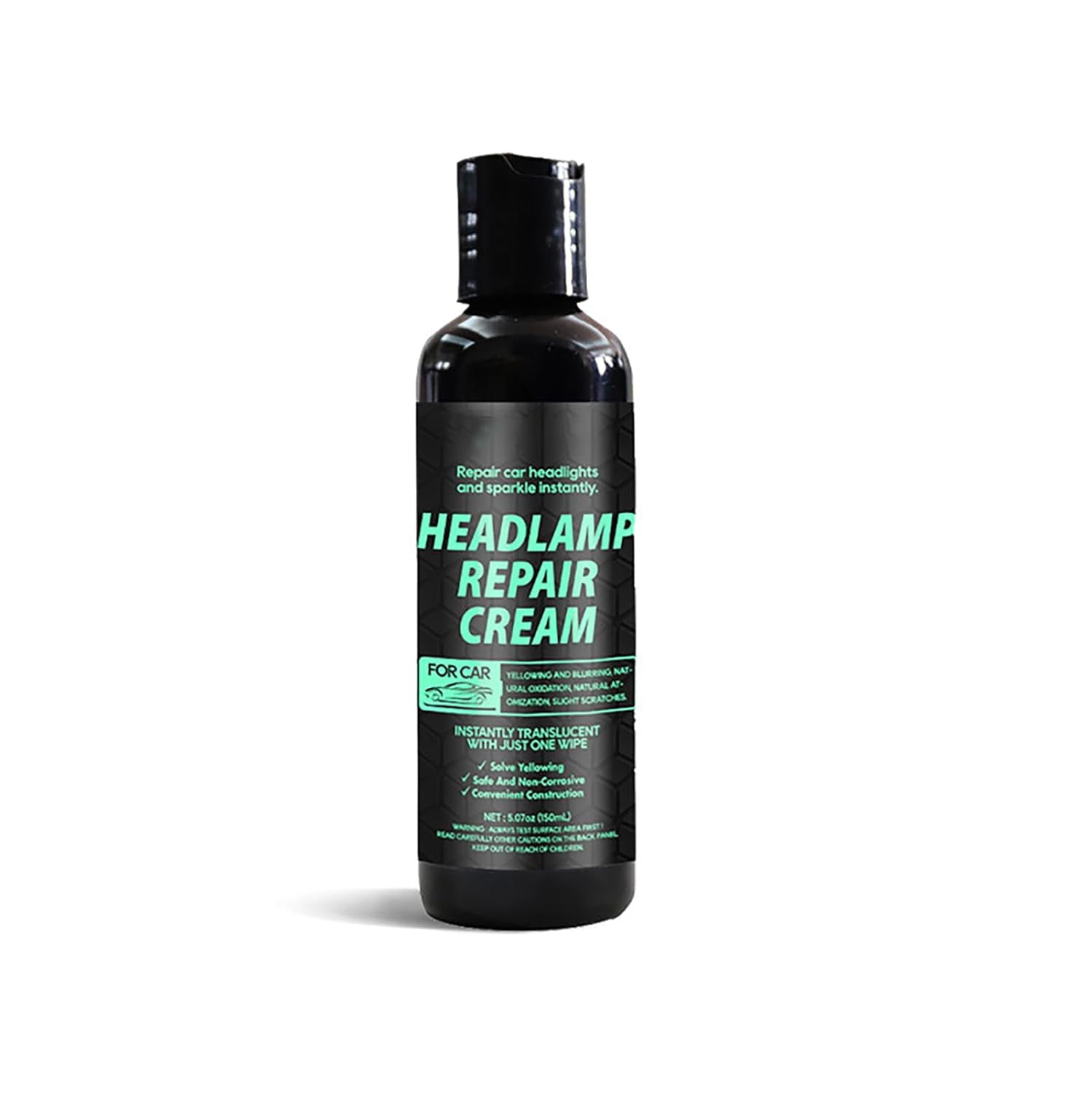 Headlight Restoration Cream – Micro-Polish Car Headlight Repair Kit for ...