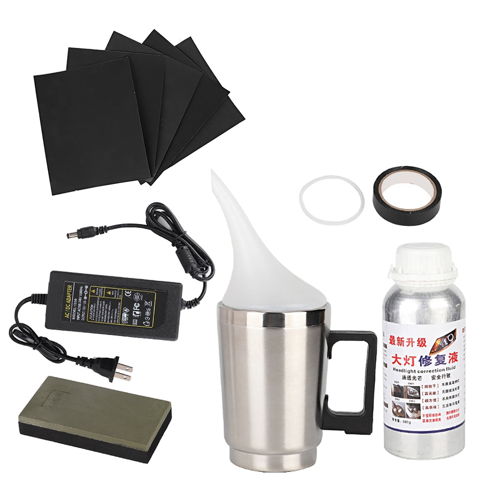 Headlight Restoration Kit Car Lamp Repair Scratch Oxidation Polishing ...