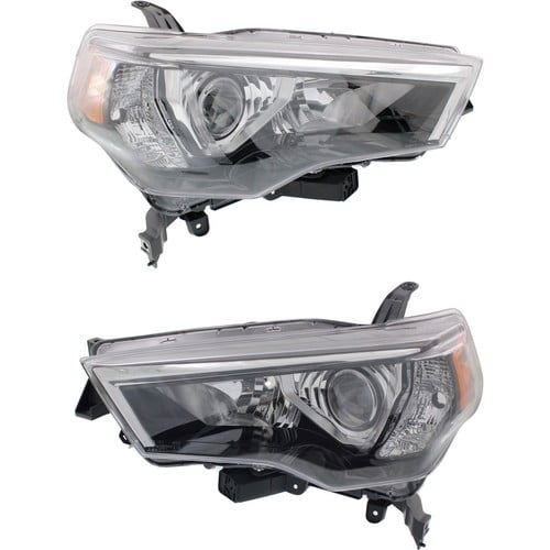 Headlight Set For 2014-20 Toyota 4Runner Driver and Passenger Side CAPA ...