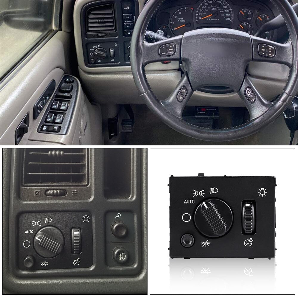 Headlight Switches For 03-07 Chevy Silverado 1500 2500 GMC Sierra Yukon ...