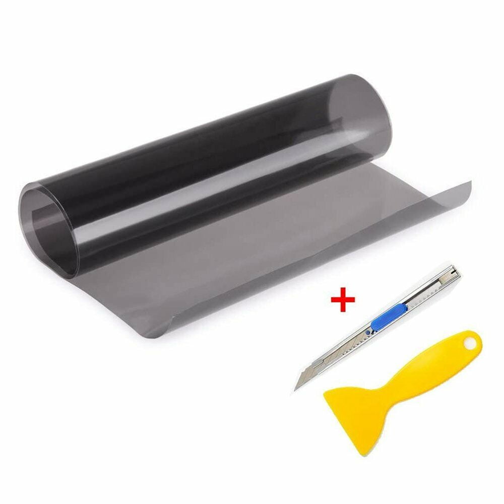 Headlight Tint Film Taillight 12"X72" Gloss Vinyl Wrap Fog Light Light ...