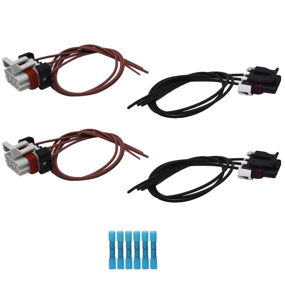 Headlight & Turn Signal Wiring Harness Pigtail Connector Kit Fit for ...