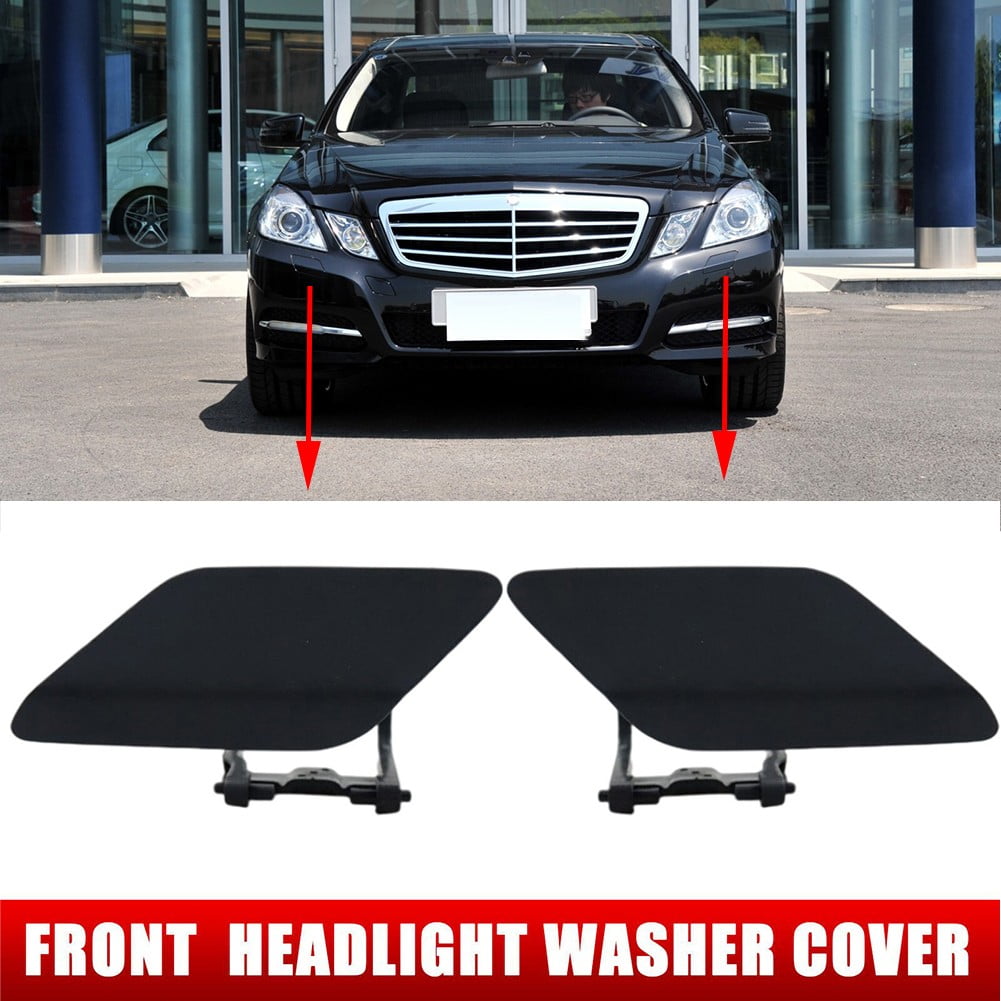 Headlight Washer Cover Set of 2 Left and Right For Mercedes-Benz E350 ...