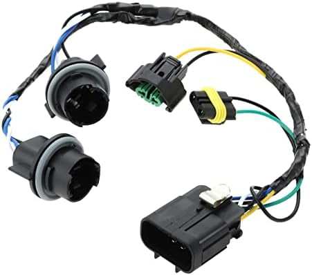 Headlight Wiring Harness Compatible with 2007-2014 Chevy Silverado 1500 ...