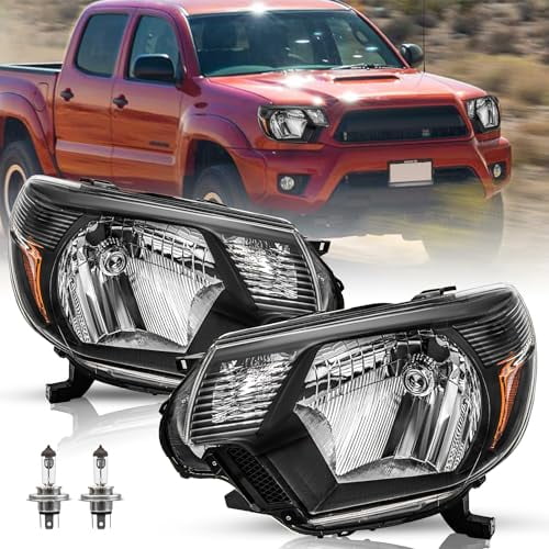 Headlights Assembly Fit for 2012 2013 2014 2015 Toyota Tacoma Headlamp ...