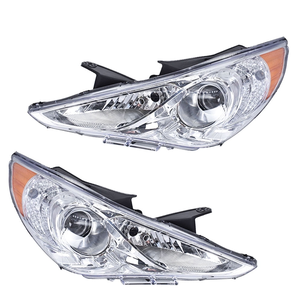 Headlights Assembly Replacement Amber Corner Headlamps Replacement for ...