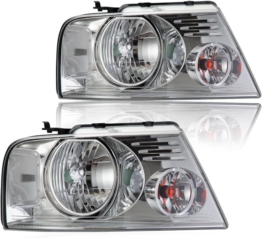 Headlights Compatible with Ford F150 1998-2003/Fit Ford Expedition1997 ...
