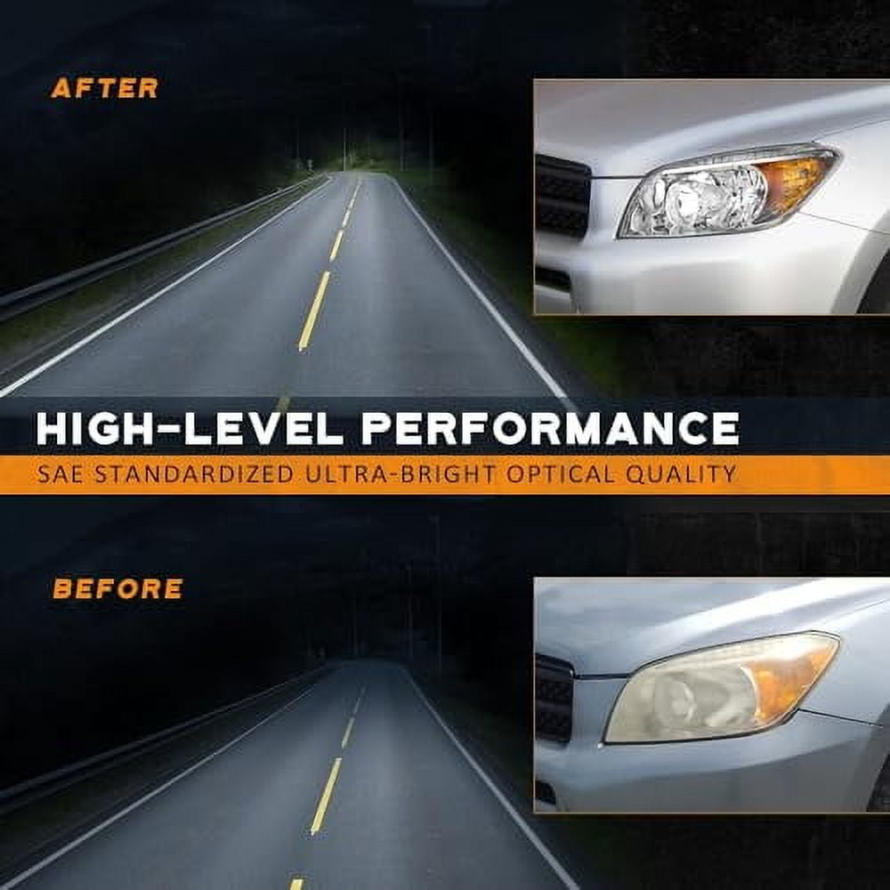 Headlights Compatible with 2006-2008 Toyota RAV4 Headlight Assembly ...