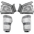 Headlights & Corner Lights Set For 2004-2007 Isuzu NPR NQR / 2005-2007 ...