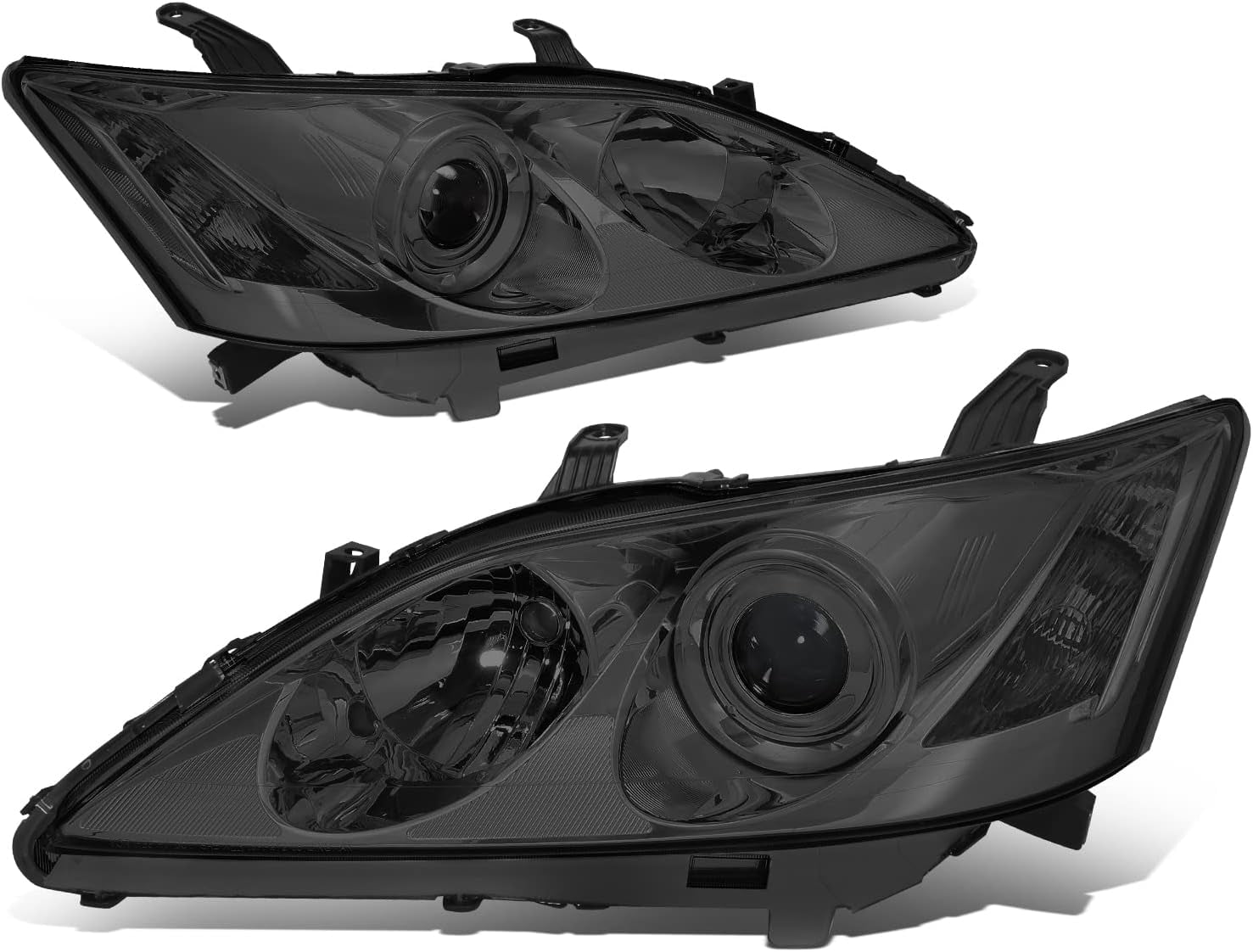 Headlights Factory Style Smoked Lens Projector Lamps for 2007-2009 ...