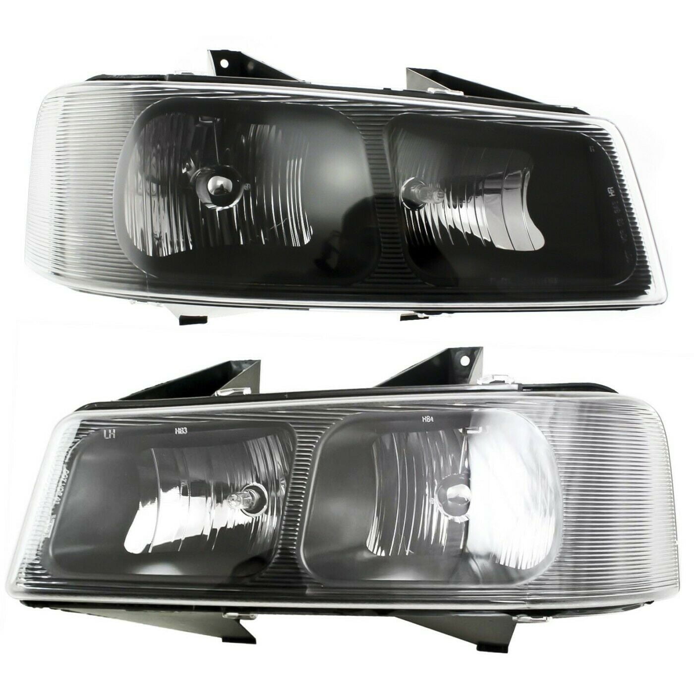 Headlights Headlamps Pair Set of 2 LH & RH For Express Savana Savanna ...