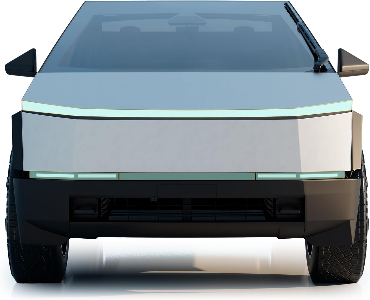 Headlights & Lightbar PPF for Tesla Cybertruck 2024-2025, 8mil Headlamp ...