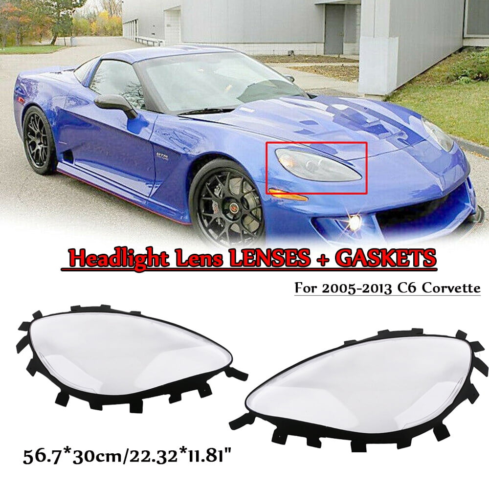Headlights lens headlight glass sealing ring for Chevrolet for Corvette ...