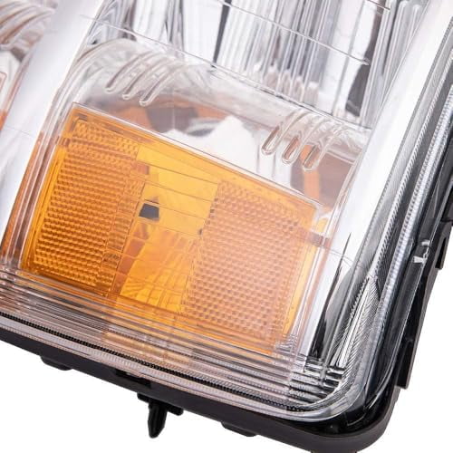 Headlights with Bulb & Wiring Harness compatible with 2007-13 Chevy ...
