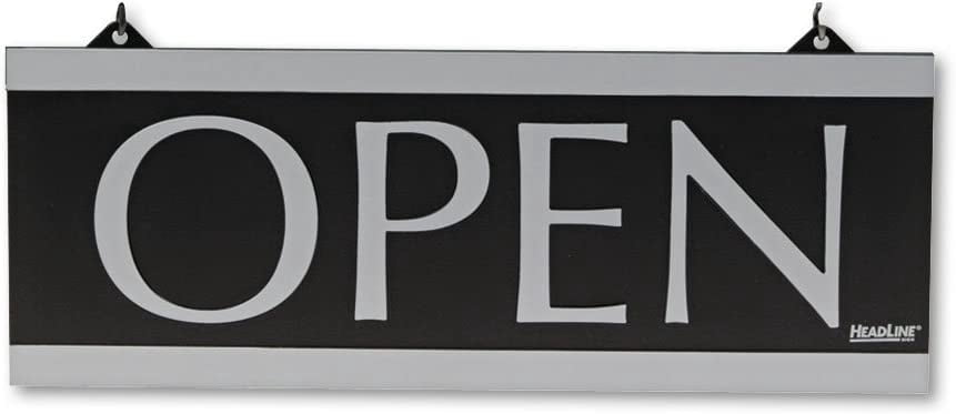 Headline Sign 4246 Century Series Reversible Open/Closed Sign, w ...