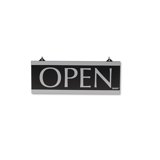 Headline Sign Century Series Reversible Open/Closed Sign, w/Suction ...