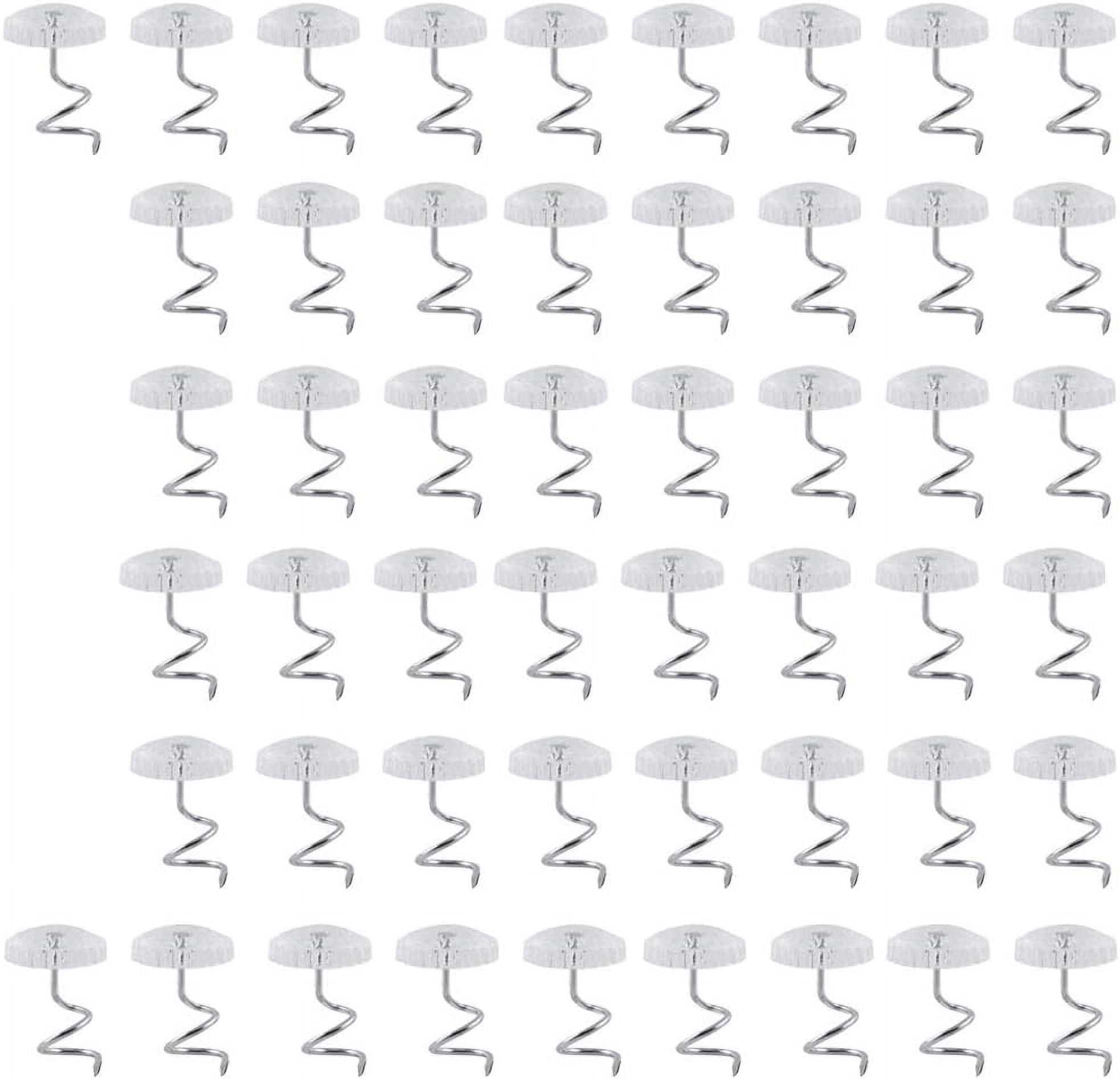 Headliner Clear Pins with Plastic Box for Slipcovers Bedskirts - Rose ...