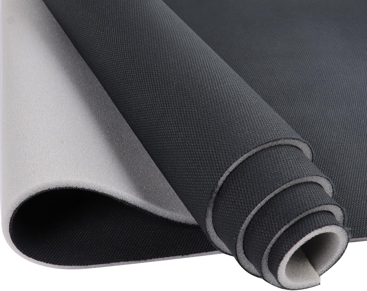 Headliner Fabric Mesh Type with 1/9" Foam Backing 60"×108" Flat Knit ...