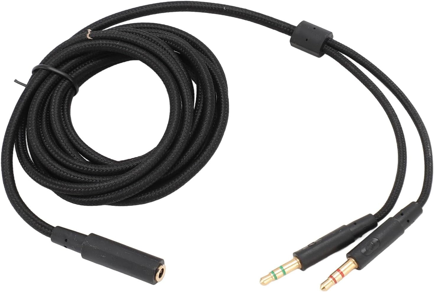 Headphone Adapter Cable for HyperX Cloud Stinger Cloud Mix Cloud Alpha, 1.95m Headphone Splitter ...